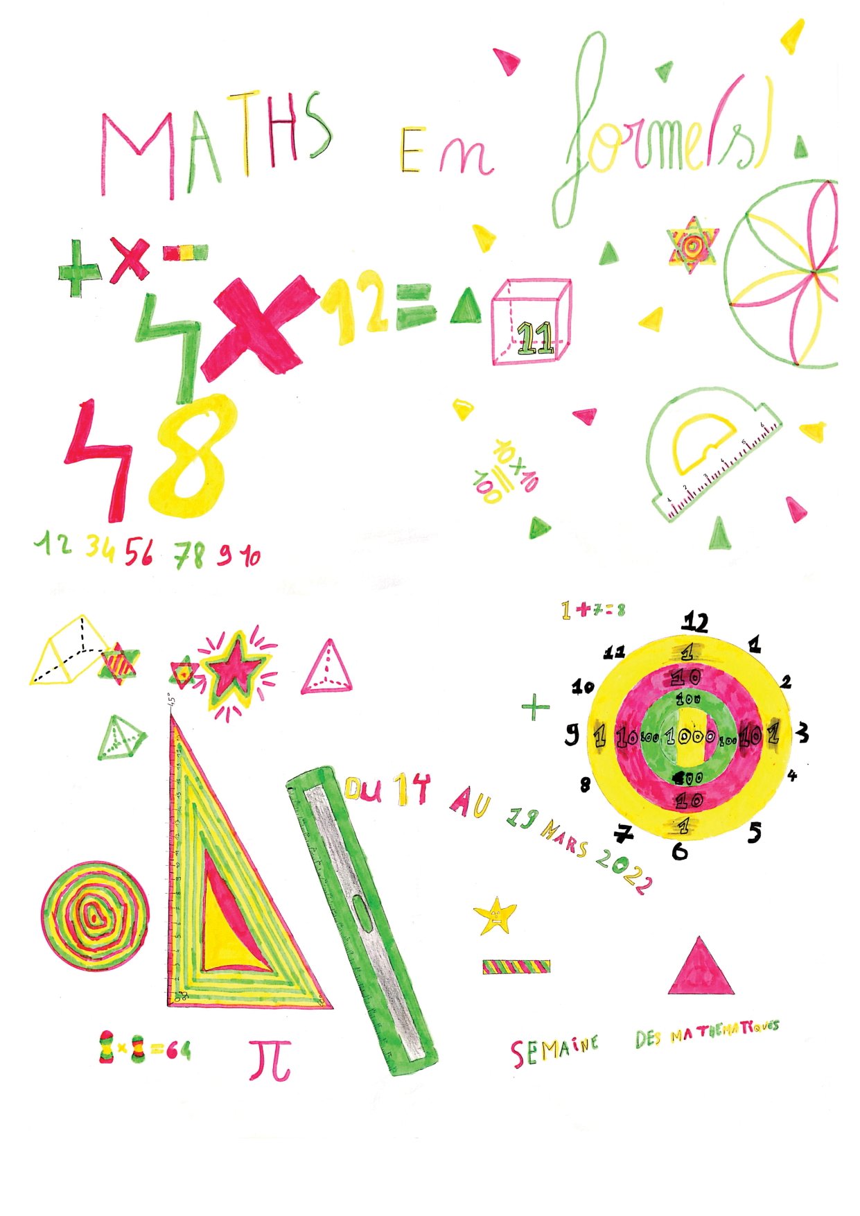 Les mathématiques s’affichent ! - Cité Scolaire Giraut de Borneil