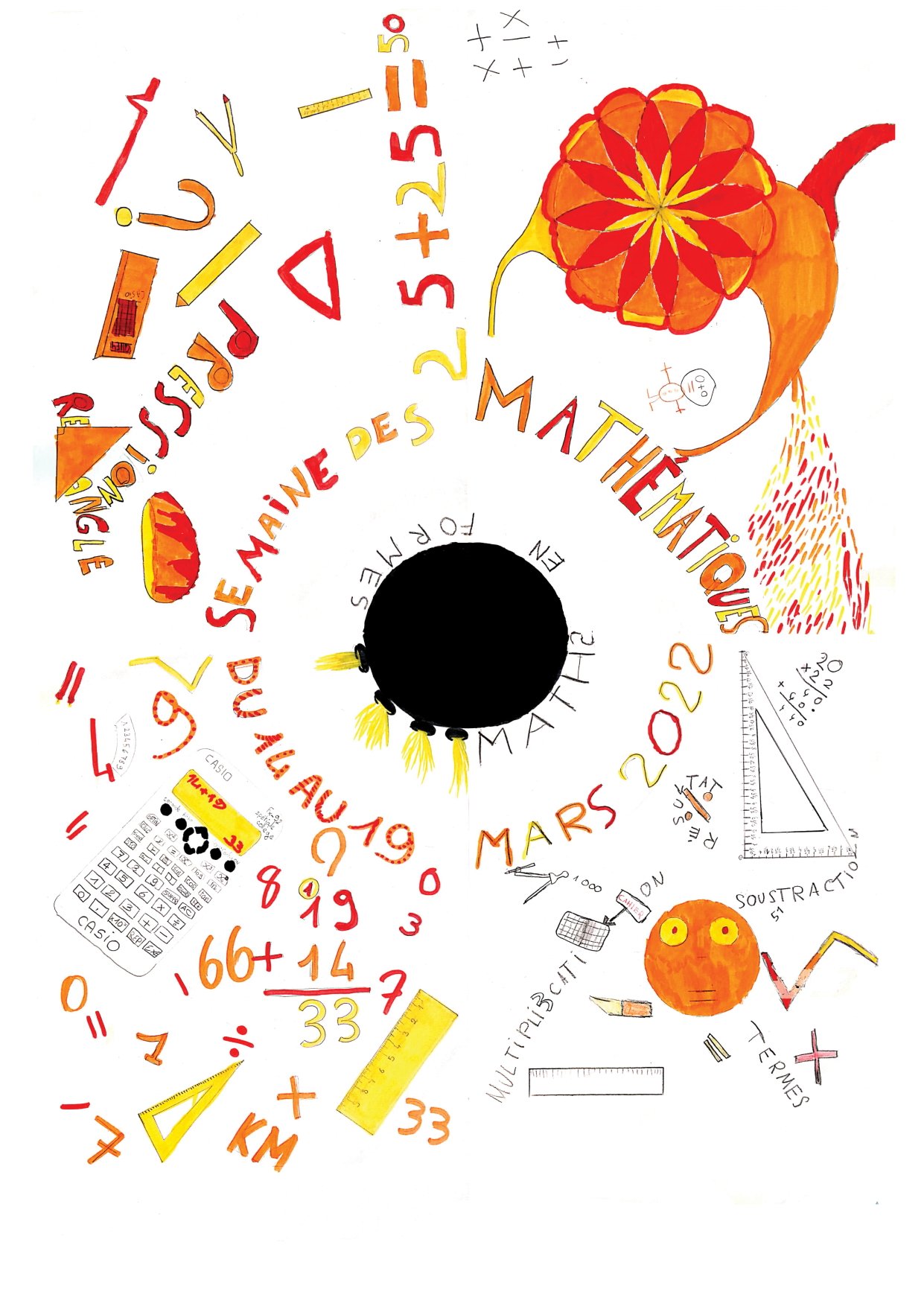 Les mathématiques s’affichent ! - Cité Scolaire Giraut de Borneil